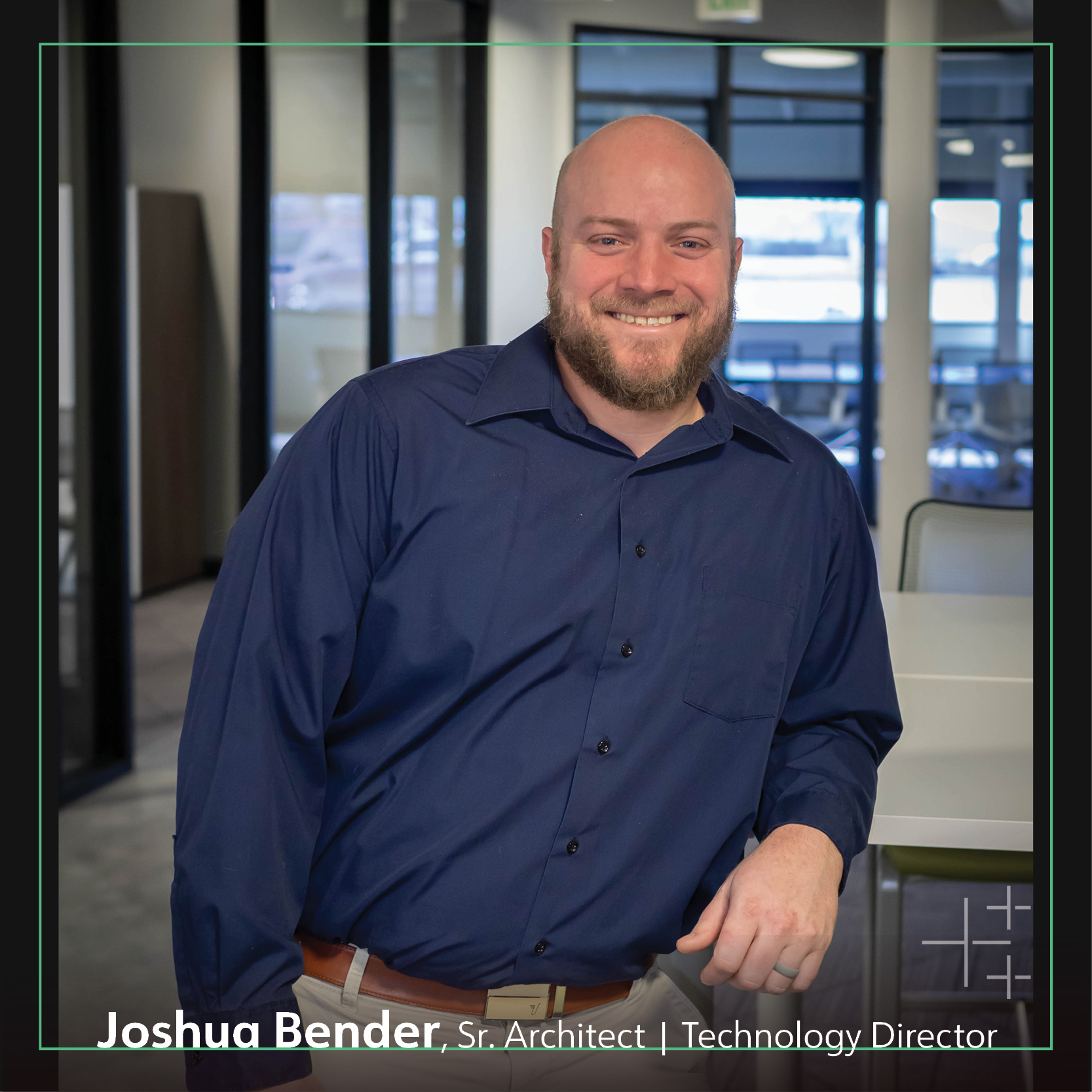 Joshua Bender Promoted to Sr. Project Architect - M+H Architects